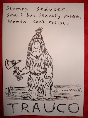 James Clayton's Monsterific Mythscape: Day LXXXVIII - Trauco