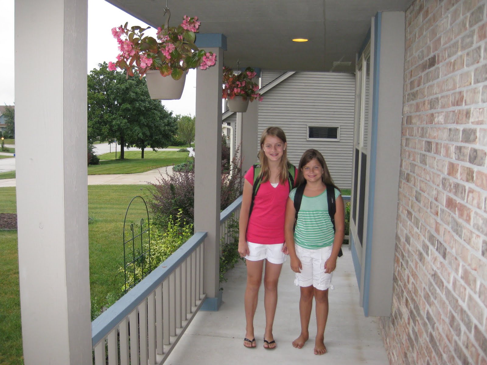 The Blaubach Family: First day of school