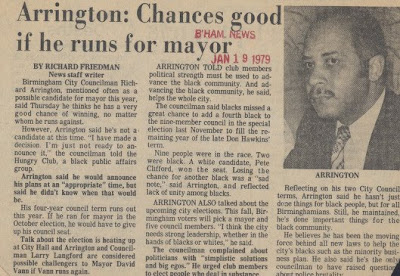 Birmingham Public LibraryDigital Collections: Mayor Richard Arrington