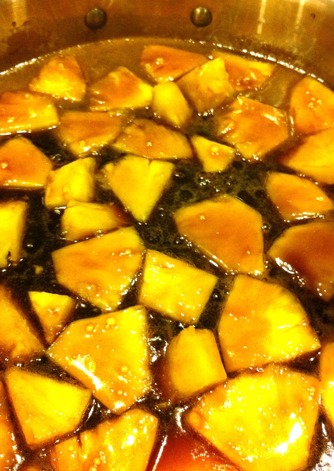 Cooking The Amazing: BANANA PINEAPPLE FOSTER