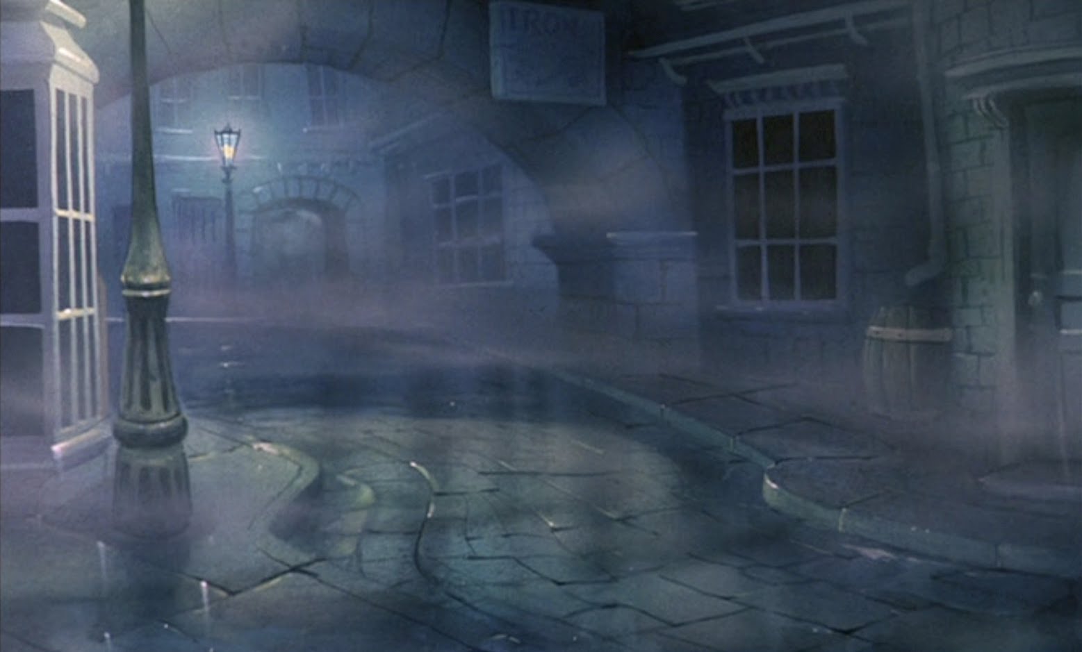 Animation Backgrounds: THE GREAT MOUSE DETECTIVE