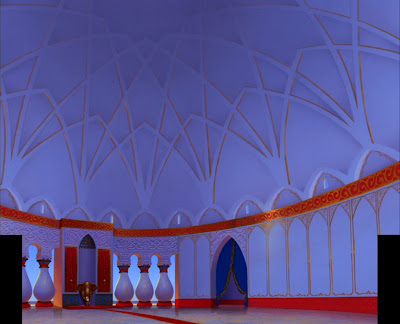 Animation Backgrounds: ALADDIN (1992)