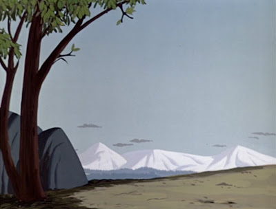 Animation Backgrounds: MORRIS THE MIDGET MOOSE (Disney, 1950)