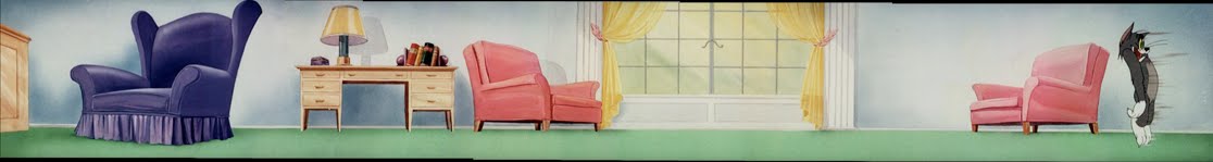 Animation Backgrounds: QUIET PLEASE! (MGM)