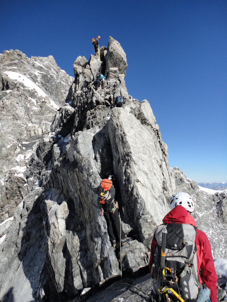 Wuide Buam: Ortler Hintergrat