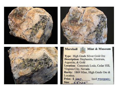 Comstock Gold: MMSN11__N Comstock High Grade Silver-Gold Ore