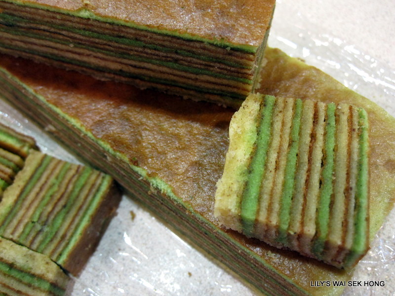 Lily's Wai Sek Hong: Kuih Pandan Lapis Batavia