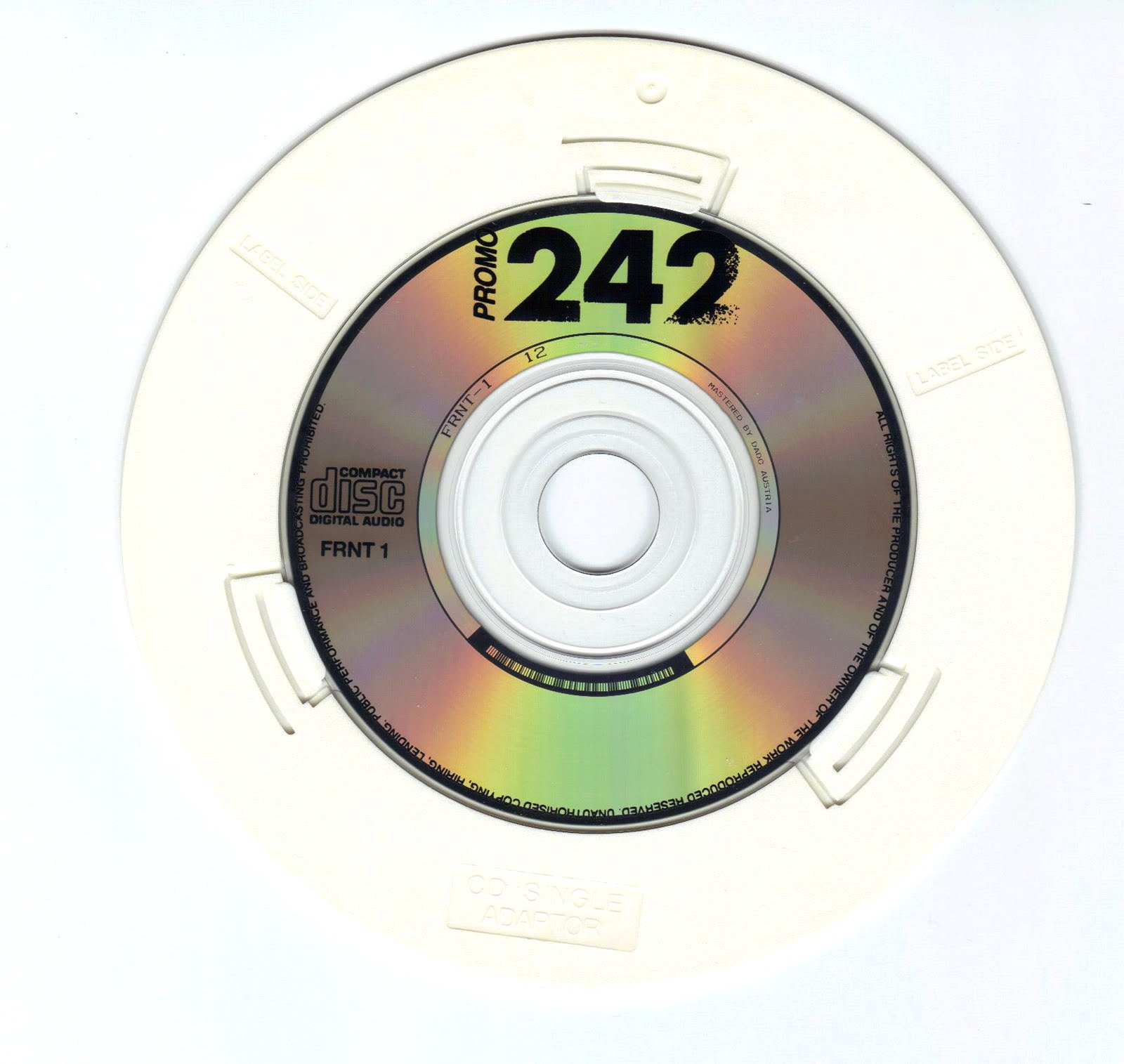 Front 242 Collector: Record of the Week: Promo 242