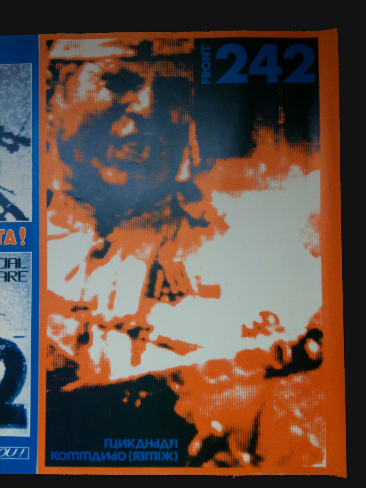 Front 242 Collector: Poster of the Week: Official Warfare Live 87