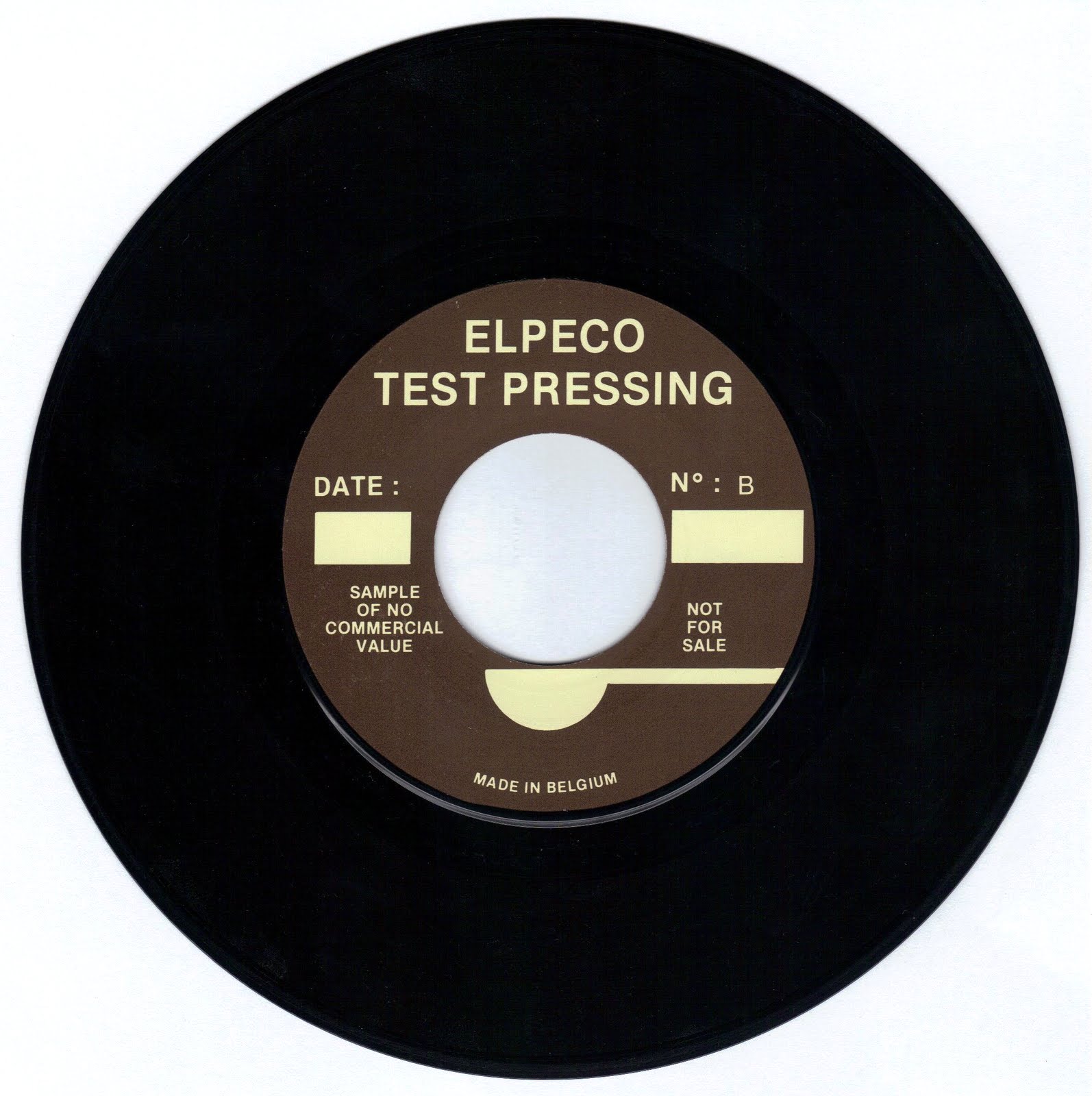 Front 242 Collector: Record of the Week: Quite Unusual 7" + Test Pressing