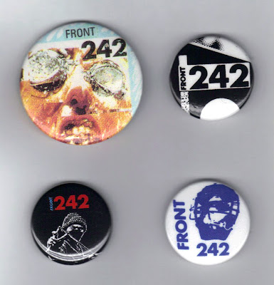 Front 242 Collector: Memorabilia of the Week: 242 Pins