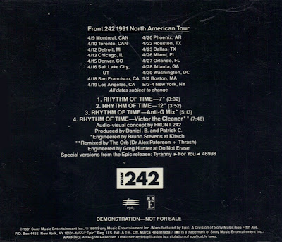Front 242 Collector: Record of the Week: Rhythm of Time Promo CD