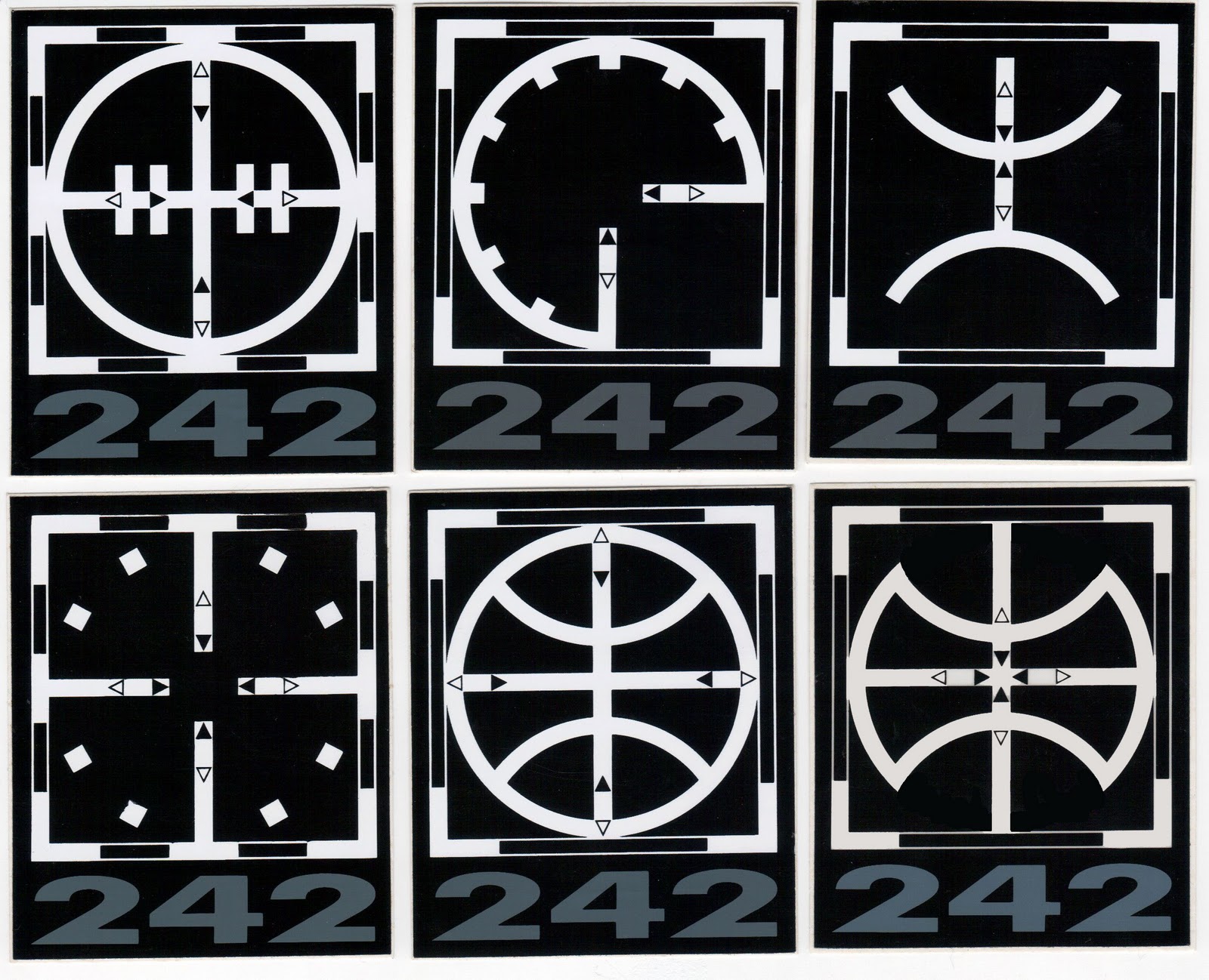 Front 242 Collector: Memorabilia of the Week: Tyranny For You Stickers