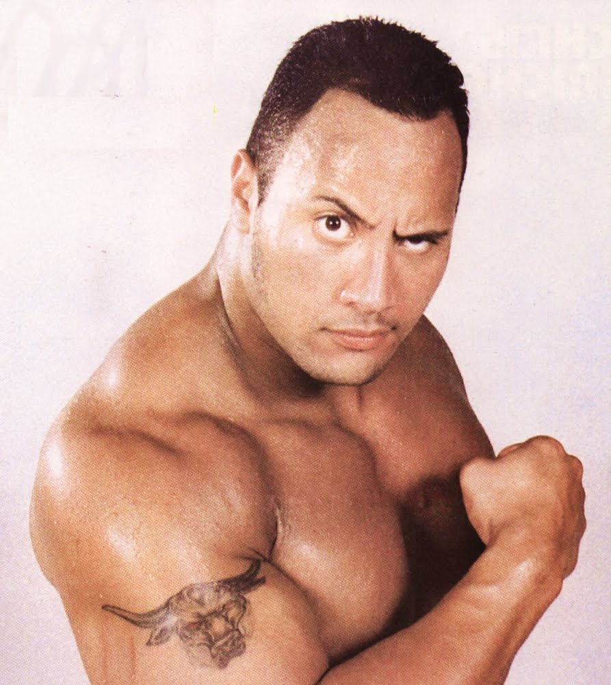 celebrity muscle: Dwayne Johnson(The rock)
