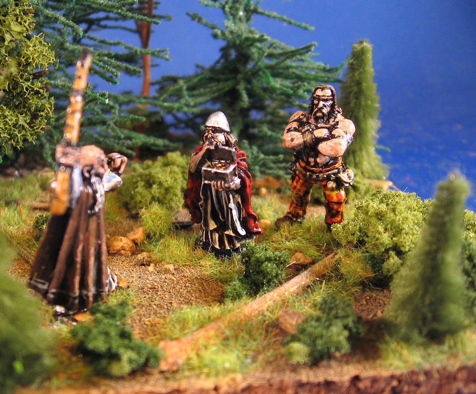 Bob's Miniature Wargaming Blog: 28mm Celtic Camp