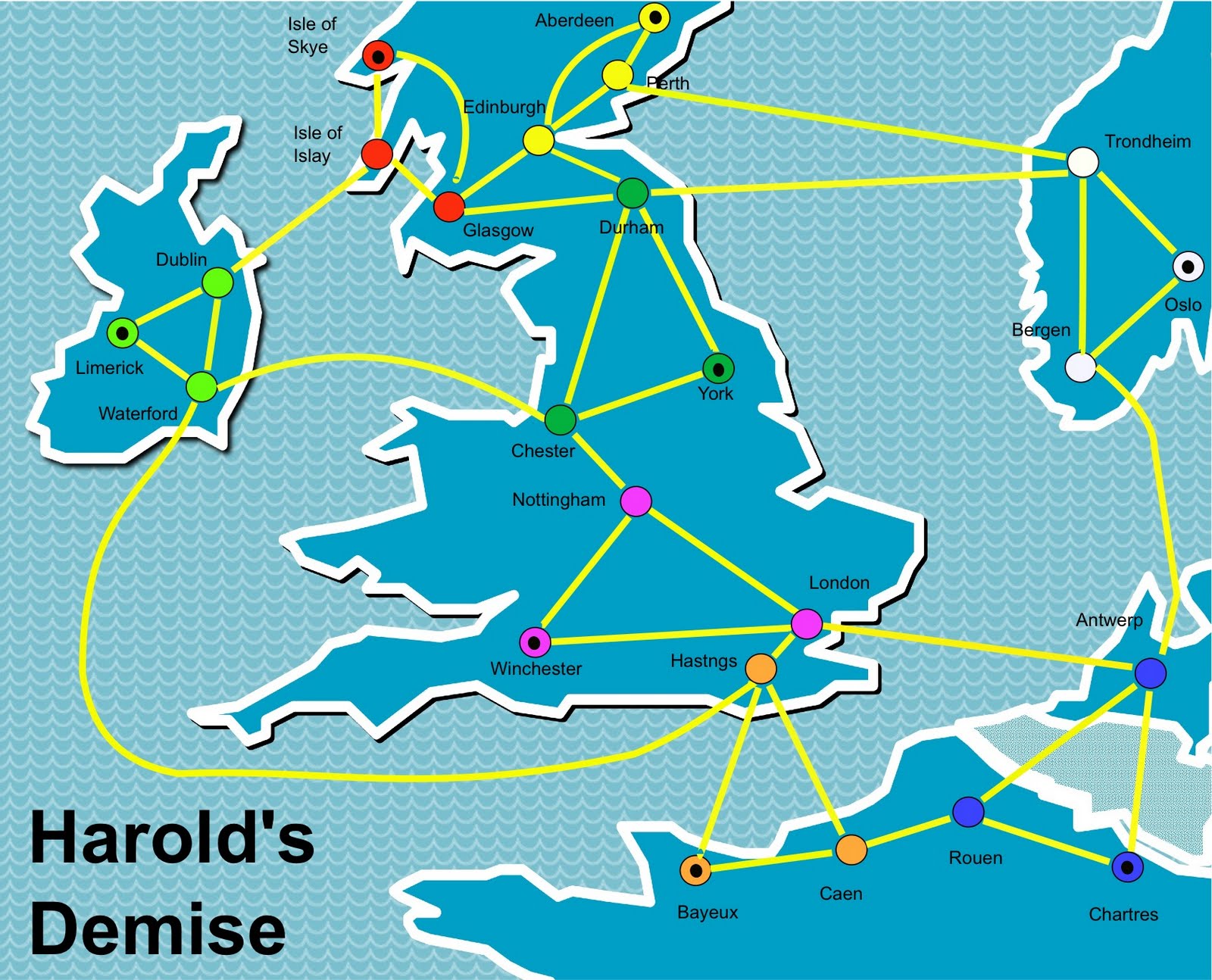 Bob's Miniature Wargaming Blog: 1066: Harold’s Demise