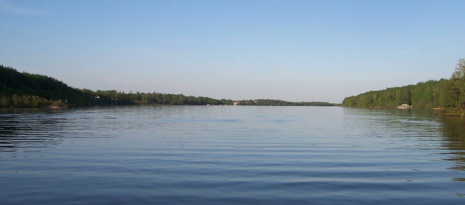 Paddling Near Edmonton, Alberta, Canada: Wizard Lake