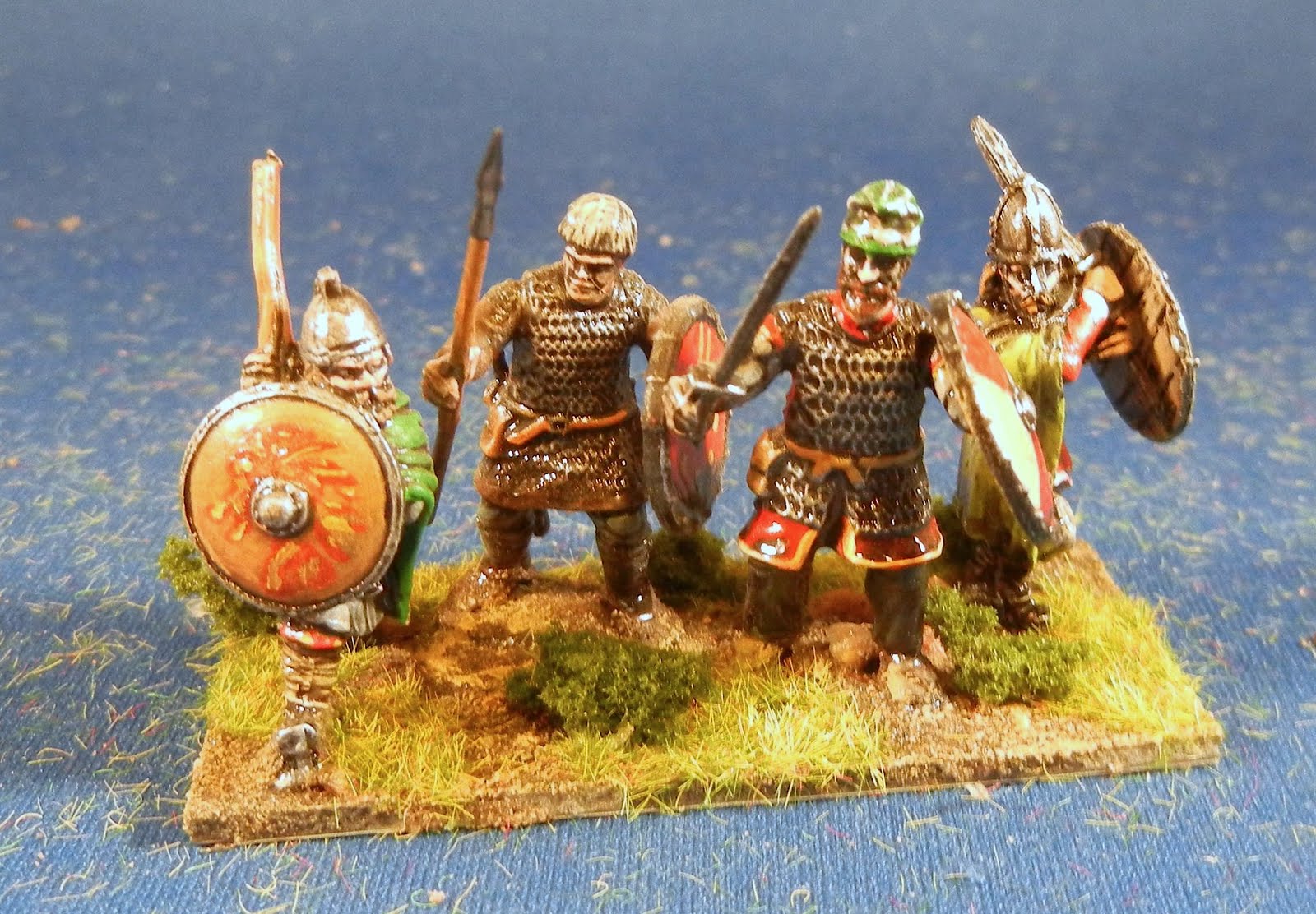 Bob's Miniature Wargaming Blog: 28mm Saxons