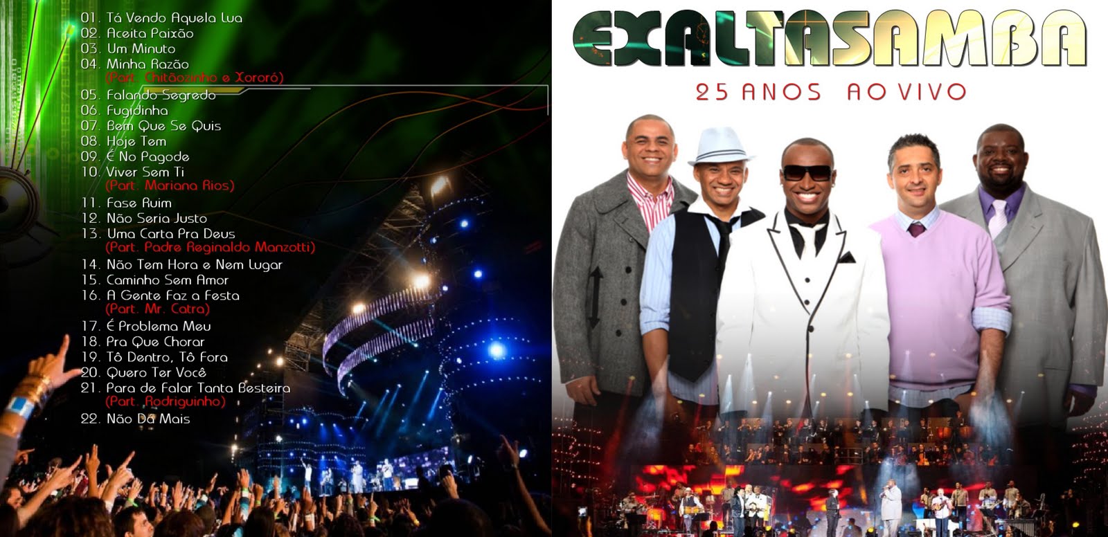 Blog do Xand: CD ExaltaSamba 25 anos - Ao Vivo