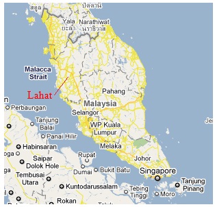 FILAMAN MALAYSIA: MALAYSIA: LAHAT POSTMARK (#1)