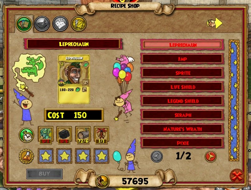 The Friendly Necromancer: How do you make a wizard101 spell card?