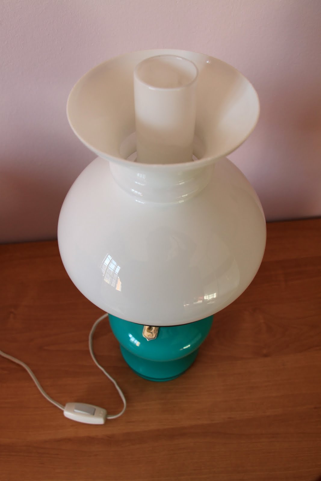 Lámpara-Quinqué Vintage de Opalina (Ref. 3501) ¡¡VENDIDO!! | El ...