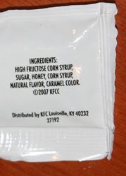 High Fructose Corn Syrup: KFC 'Honey' Is Not What It Seems