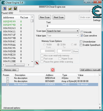 Cheat Engine 5.4 No Virus - wilasopa