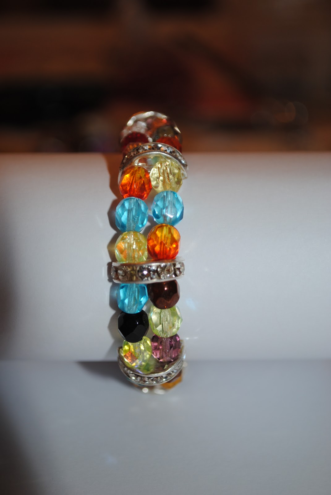 Abalorios De Cristal De Swarovski: Pulseras***