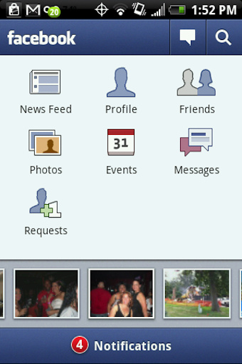 Facebook Application for Android Now Includes Chat