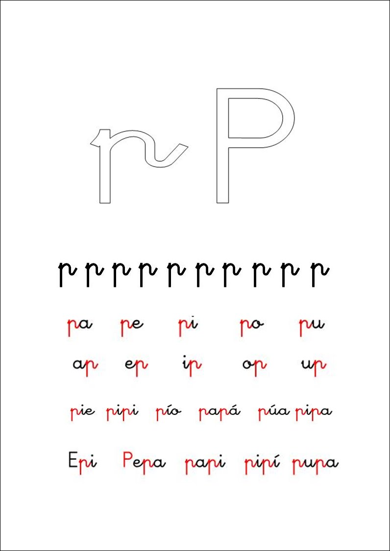 El Mundo de las Letras: P de perro