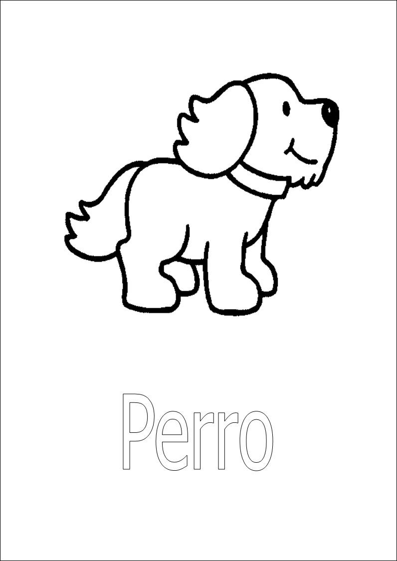 El Mundo de las Letras: P de perro