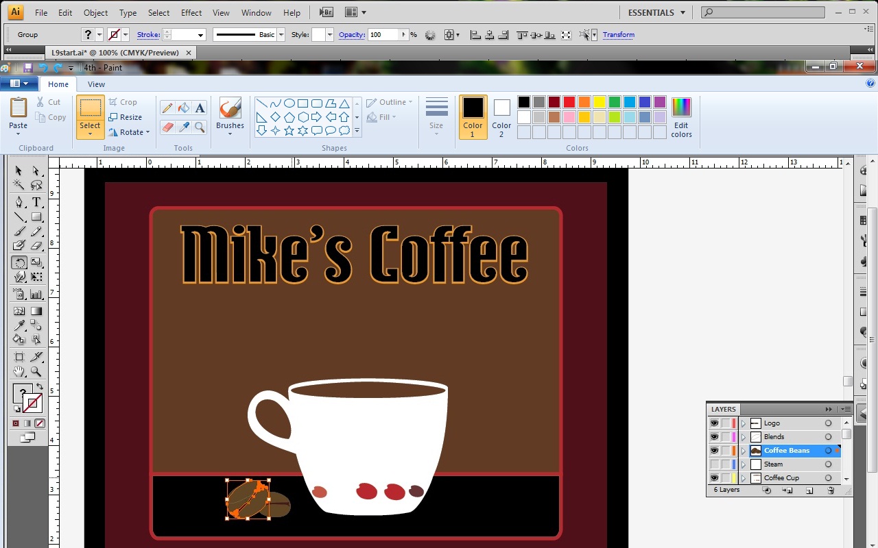My computer graphics course: online class