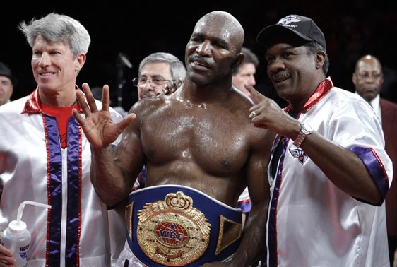 THE JAMAA FANAKA EXPERIENCE: EVANDER HOLYFIELD:BACK IN LAS VEGAS