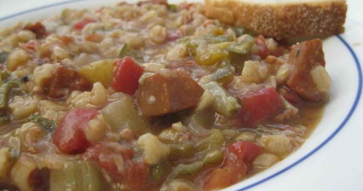 Sweet Peas and Pumpkins: Lightened Gumbo