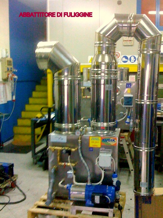 Abbattitori di fuliggine omologati e certificati CE.: novembre 2010
