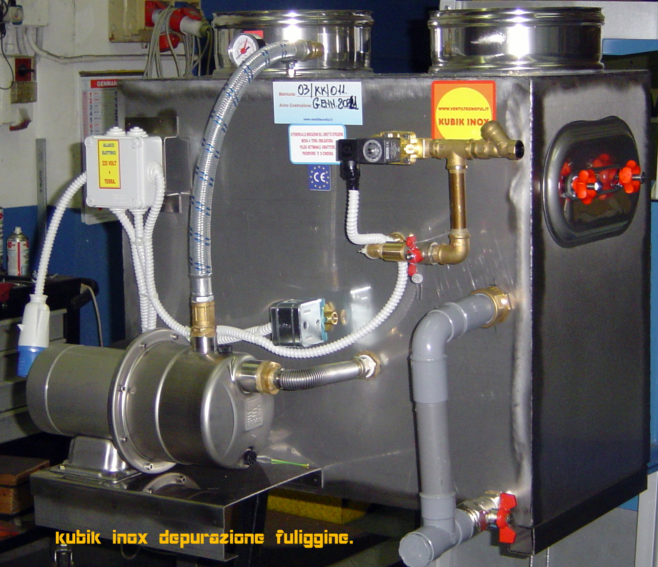 Abbattitori di fuliggine omologati e certificati CE.: Depuratori di ...