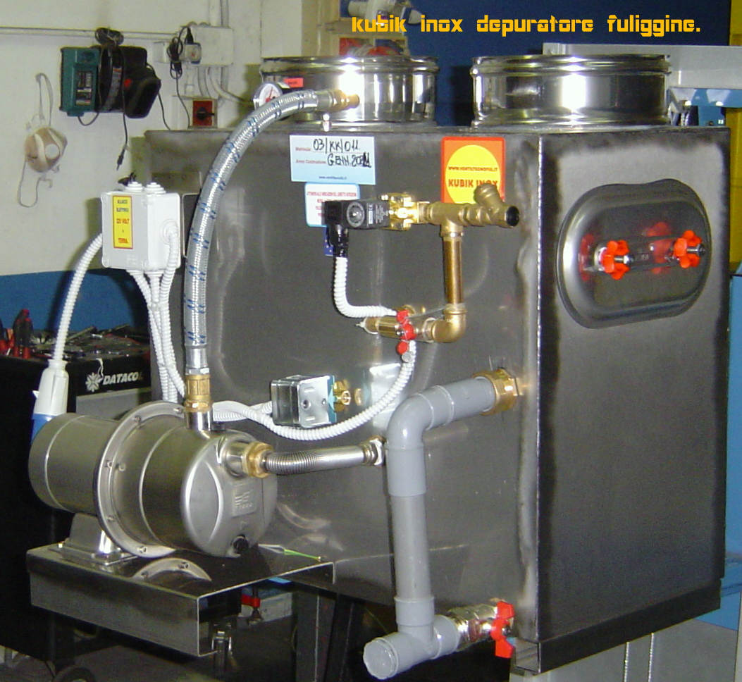 Abbattitori di fuliggine omologati e certificati CE.: Depuratori di ...