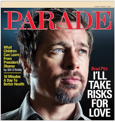 Men's Fashion & Style Aficionado: Brad Pitt on Parade Magazine