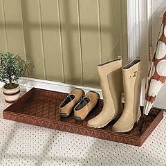 DIY Newlyweds: DIY Home Decorating Ideas & Projects: DIY Boot Tray Guide