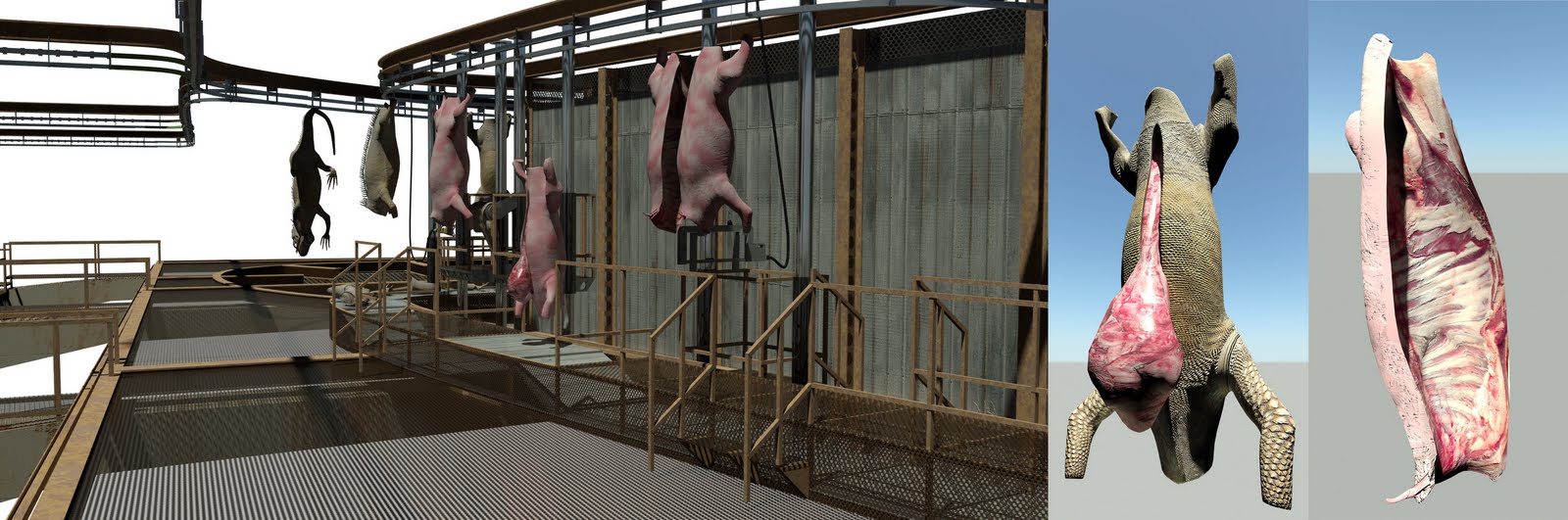 Matt Townsend: Abattoir test renders
