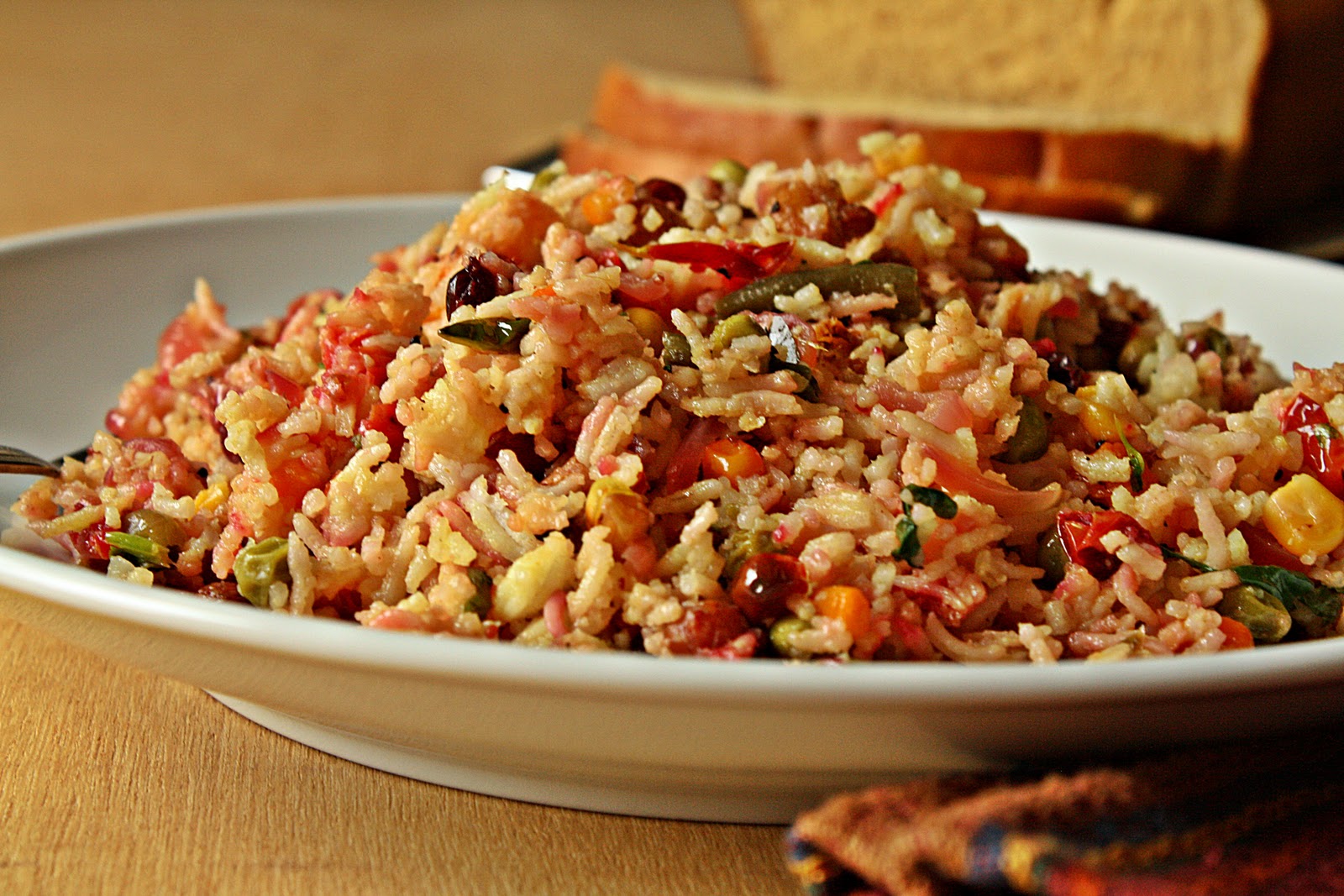 Versatile Vegetarian Kitchen: Cranberry Rice - Another Version
