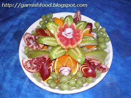GarnishFoodBlog - Fruit Carving Arrangements and Food Garnishes: Fruit ...