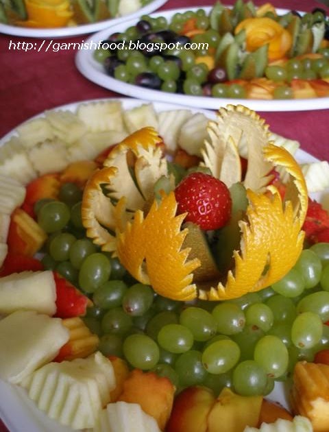 GarnishFoodBlog - Fruit Carving Arrangements and Food Garnishes: Fruit ...