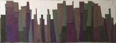 Oh, the glamour...: How to make my cityscape quilt