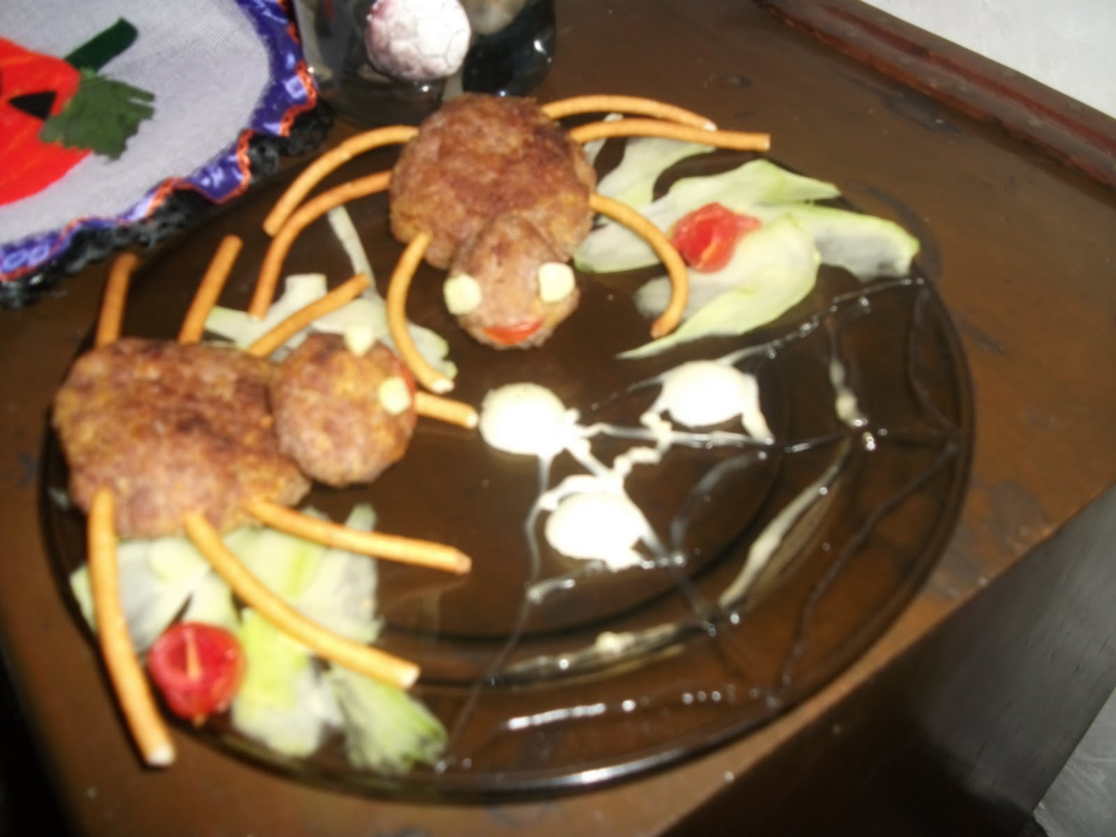 Todo Para Eventos: ARAÑAS EN TU MESA.