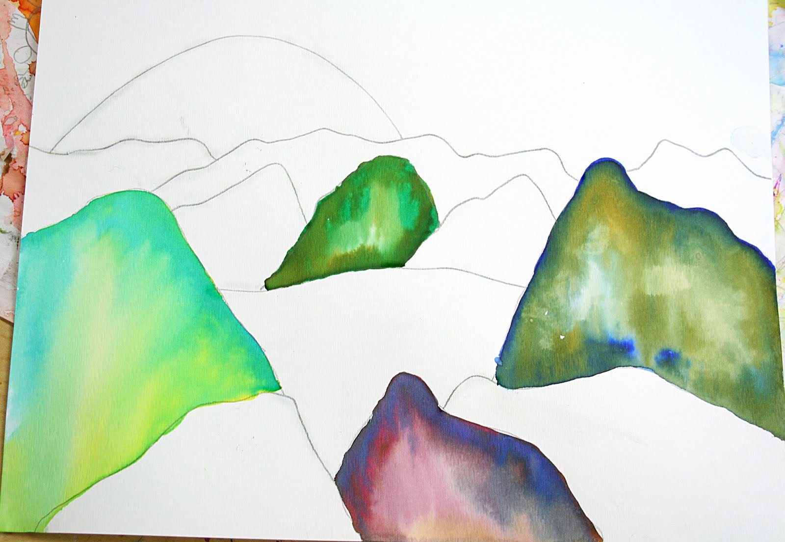 smART Class: Watercolor Landscapes