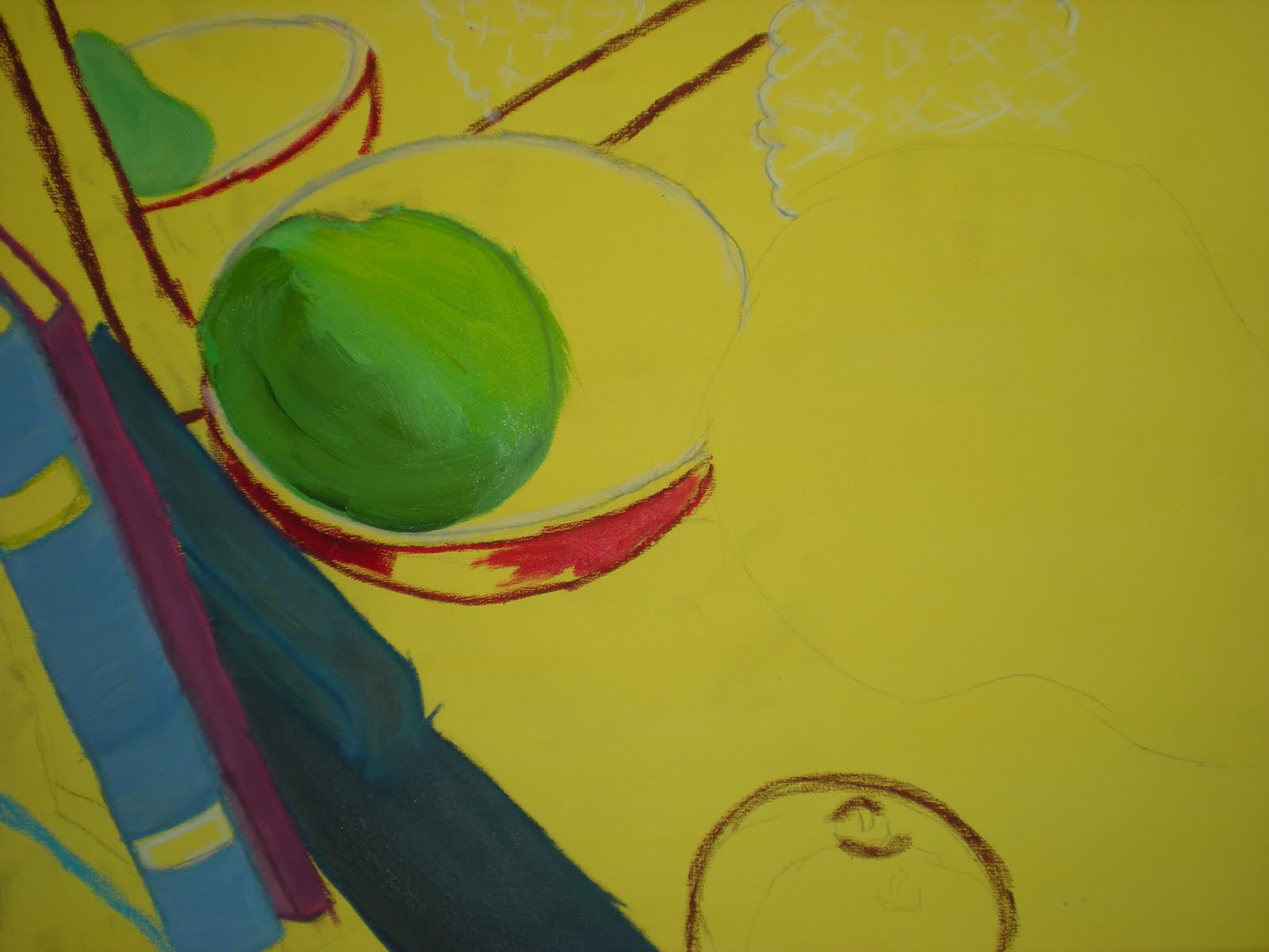 Typography II: Still Life-Mary Cassatt Inspired