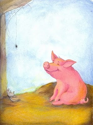 Creative Time: Charlotte's Web - Illustrations for a Local Theater ...