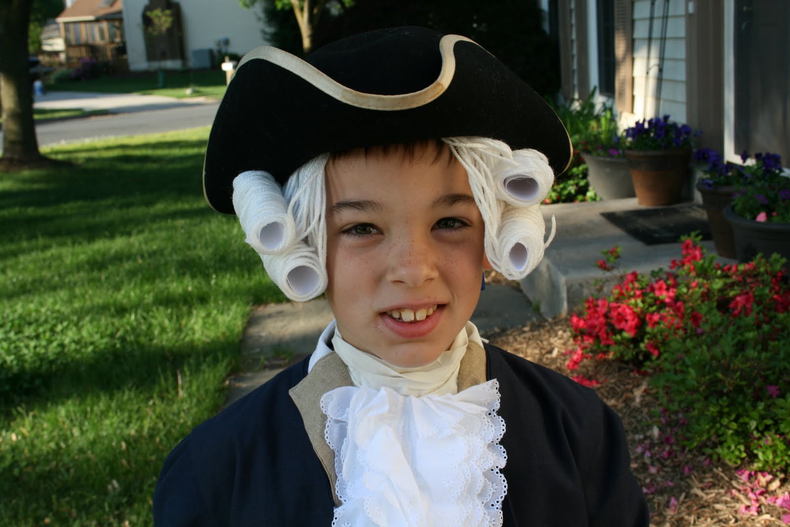 One Creative Day: When George Washington came to our house.....
